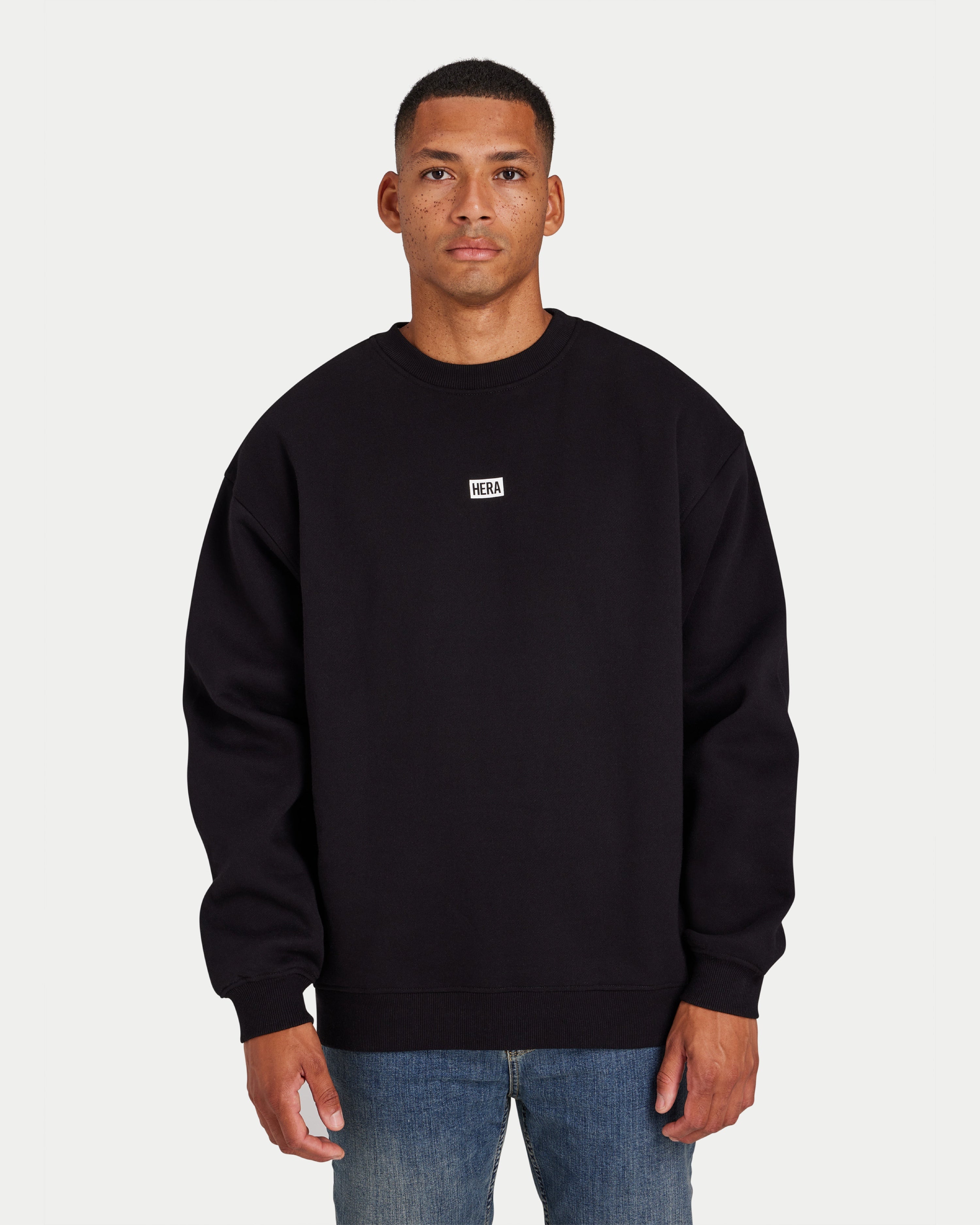 Mens Collective Sweatshirt - Black | HERA Clothing