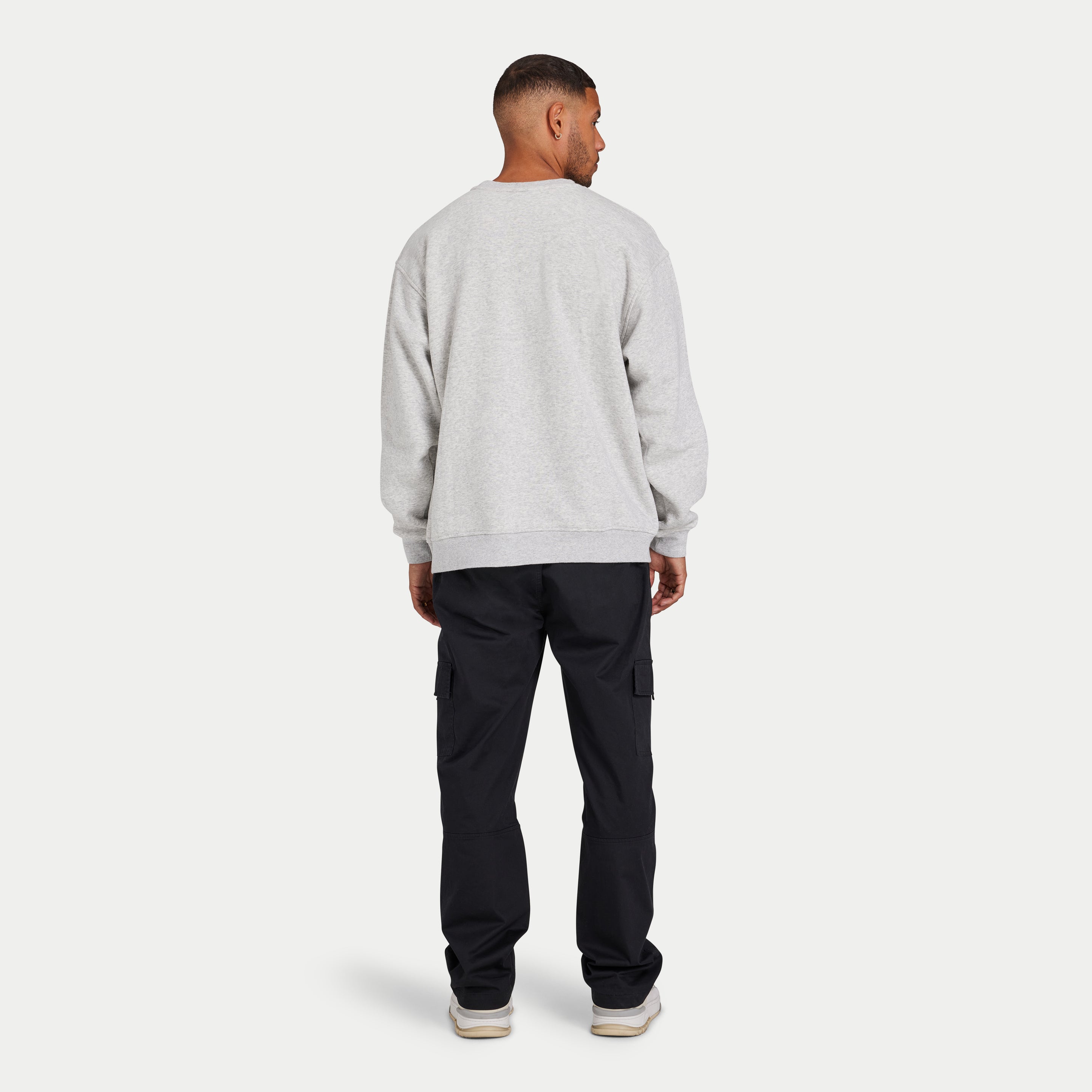 Mens Collective Sweatshirt - Grey Marl | HERA Clothing