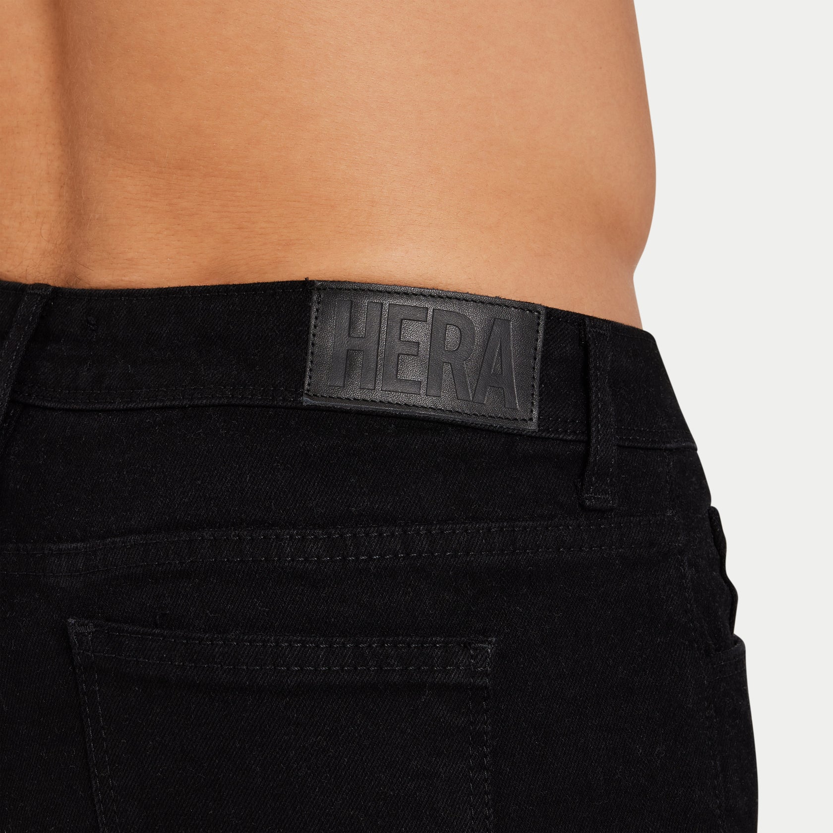 Mens Slim Fit Jean - Black | HERA Clothing